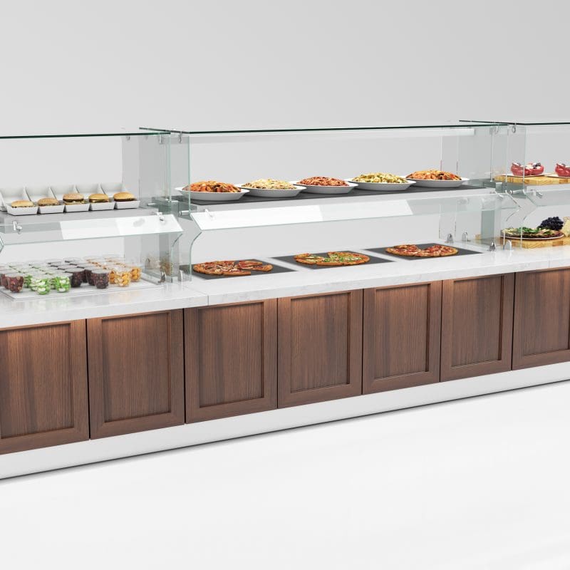 7 modular serving counter FAQs answered | LTI, Inc.