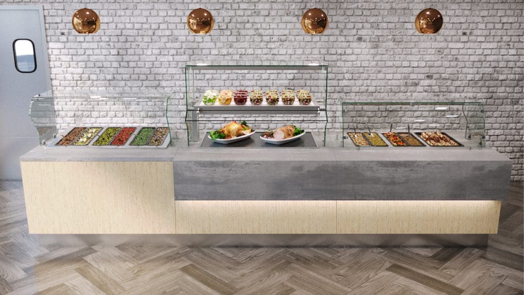 7 modular serving counter FAQs answered | LTI, Inc.