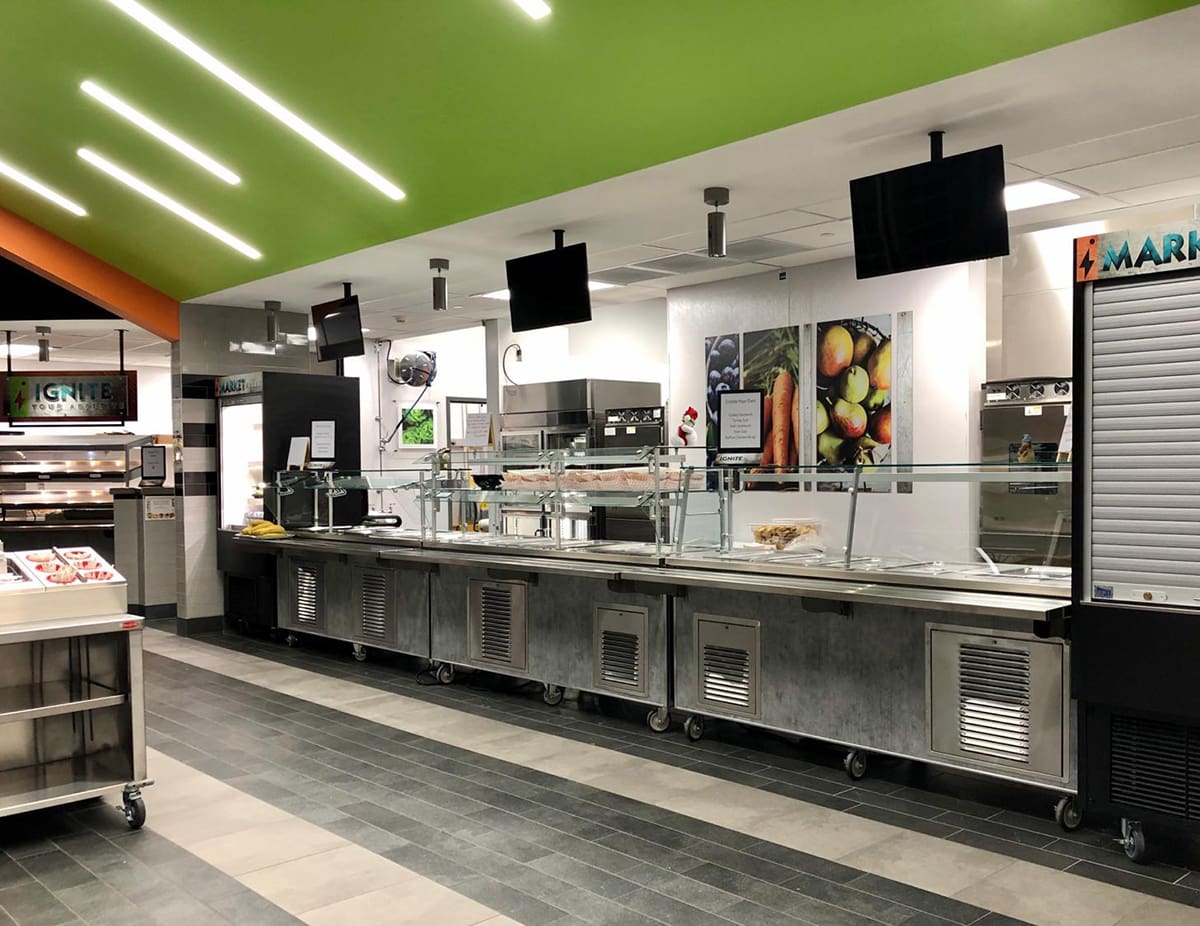 Ignite Institute High School Cafeteria | LTI, Inc.